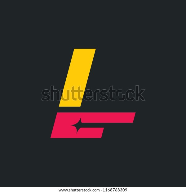 Sign Letter L Vector Illustration Stock Vector (Royalty Free ...