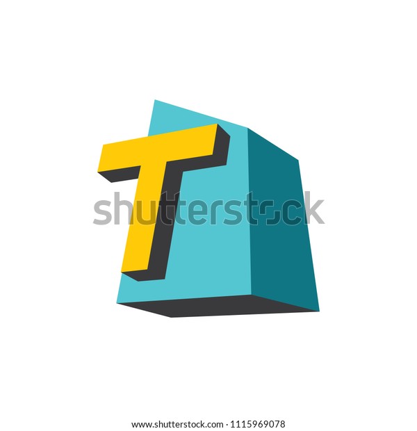 Sign Letter T Stock Vector (Royalty Free) 1115969078 | Shutterstock