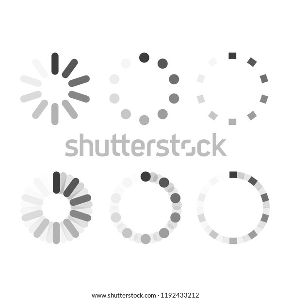 Sign Loading Page On Internet Vector Stock Vector (Royalty Free ...