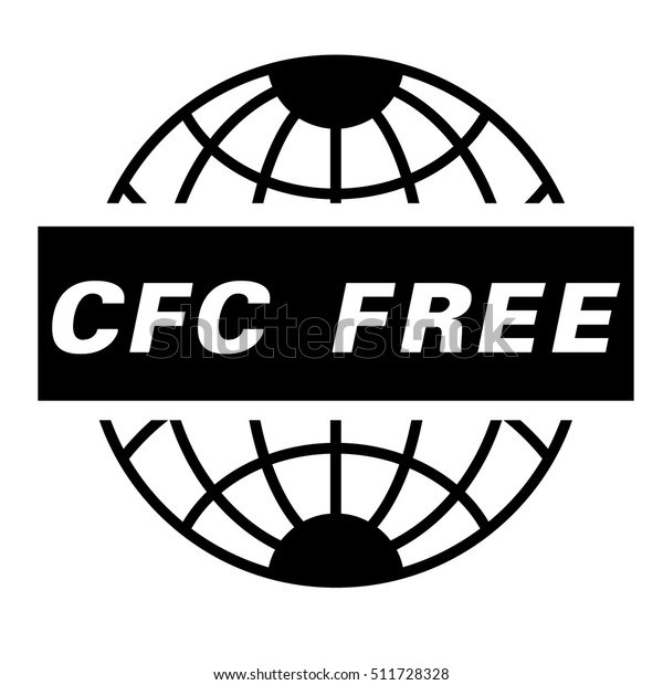 Sign Non Cfc Cfc Free: vector de stock (libre de regalías) 511728328 ...