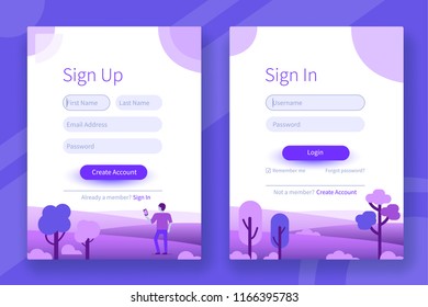 77,393 Sign up ui Images, Stock Photos & Vectors | Shutterstock