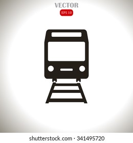 Train Station Sign Vector Illustration Perfect Stock Vector (Royalty ...