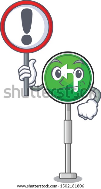 Sign Turn Left Isolated Cartoon Stock Vector (Royalty Free) 1502181806 ...