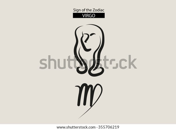 Sign Zodiac Calligraphy Vector Symbol Stock Vector (Royalty Free ...