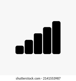 Signal Bar Icon Simple Vector Stock Vector (Royalty Free) 2141553987 ...