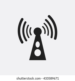 Signal Icon Stock Vector (Royalty Free) 433589671 | Shutterstock