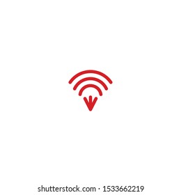 Signal Japanese Logo Vector Simple Iconic Stock Vector (Royalty Free ...