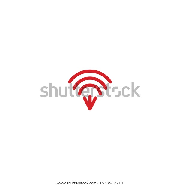 Signal Japanese Logo Vector Simple Iconic Stock Vector (Royalty Free ...