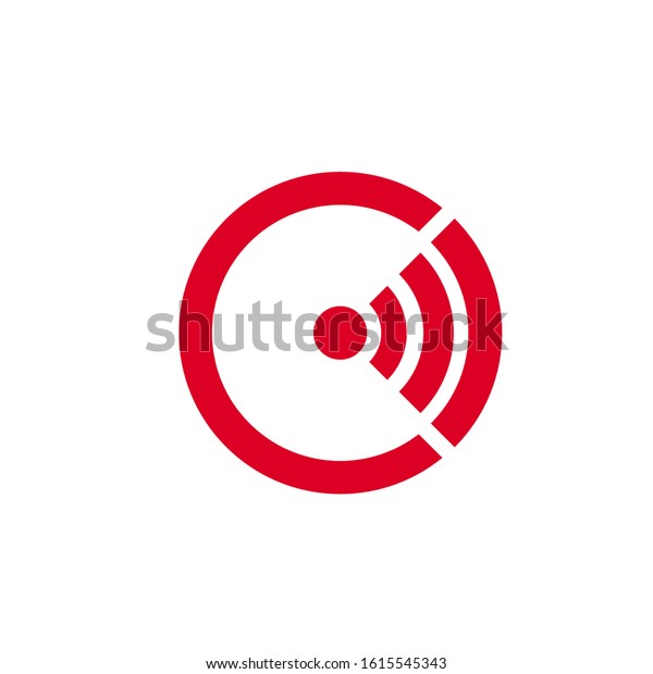 Signal Logo Design Vector Template Sign Stock Vector (Royalty Free ...