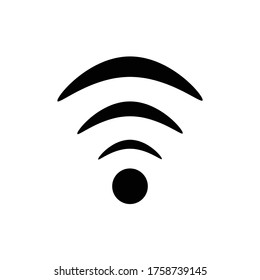 Signal Patterns Network Symbols On White Stock Vector (Royalty Free ...