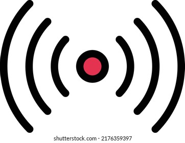 Signal Vector Illustration On Transparent Backgroundpremium Stock ...