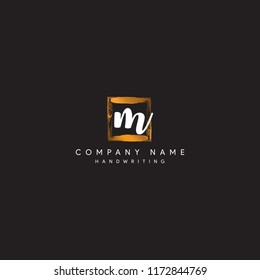 Signature M Logo Stock Vector (Royalty Free) 1172844769 | Shutterstock