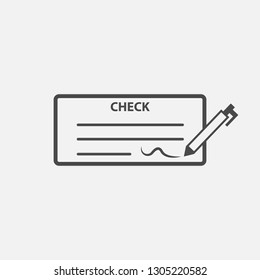 15,332 Cheque icon Images, Stock Photos & Vectors | Shutterstock