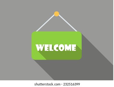 Signs Welcome Stock Vector (Royalty Free) 232516399 | Shutterstock