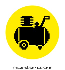 Pixel Art Pleading Emoji Face Icon: Vector có sẵn (miễn phí bản quyền ...