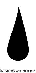 Silhouette Drop Vector Symbol Icon Design: เวกเตอร์สต็อก (ปลอดค่า ...