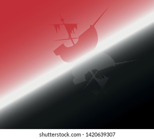 75 Ghost ship silhouette Stock Vectors, Images & Vector Art | Shutterstock