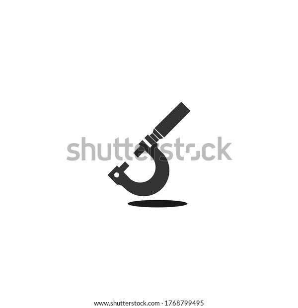 Silhouette Micrometer Logo Icon Stock Vector (Royalty Free) 1768799495 ...