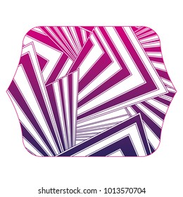 Silhouette Rectangle Pattern Abstract Shapes Backgroun Stock Vector ...