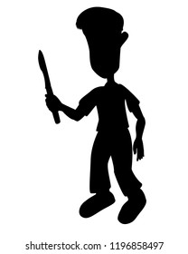 Silhouette Thief Vector Design Stock Vector (Royalty Free) 1196858497 ...
