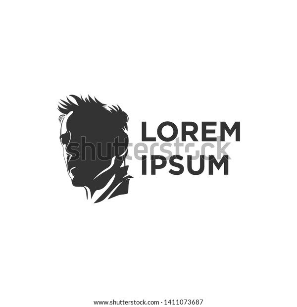 Silhouette Vector Face Business Logo Stock Vector (Royalty Free ...