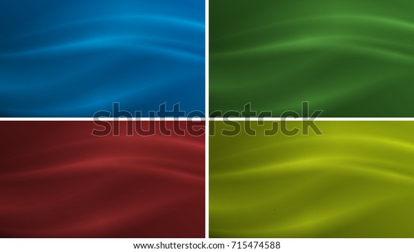 Silky Background Four Colors Illustration Stock Vector (Royalty Free ...