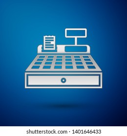 Coral Cash Register Machine Check Icon Stock Vector (Royalty Free ...