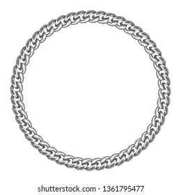 Bike Chain Frame Round Decoration Element Stock Vector (Royalty Free ...