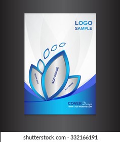 Silver Cover Design Vector Illustration Stock Vector (Royalty Free ...