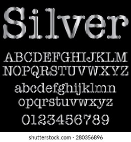 Conjunto de letras letras letras de: vector de stock (libre de regalías ...