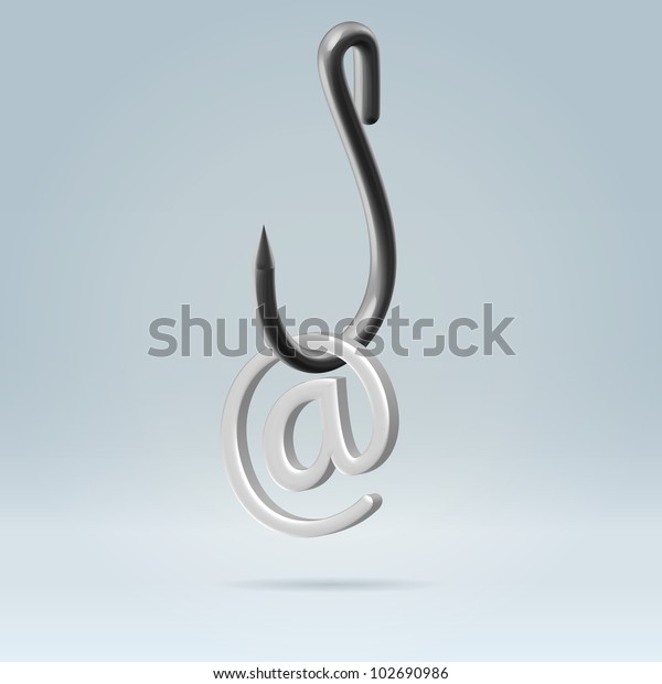 Silver Email Symbol Hanging On Stainless: เวกเตอร์สต็อก (ปลอดค่า ...