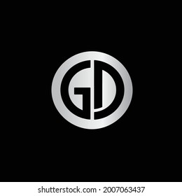 546 Letter g and d with connect logo design template Images, Stock ...