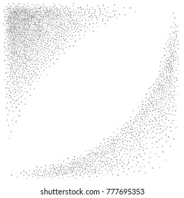 Vektor Stok Silver Glitter Corners Frame Border Background (Tanpa Royalti) 777695353 | Shutterstock