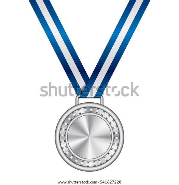 Silver Medal Stock Vector (Royalty Free) 541627228