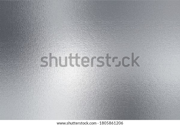 Silver Metallic Texture Beautiful Background Effect Stock Vector ...
