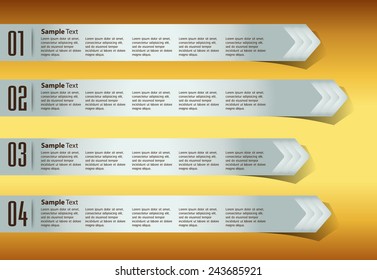Silver Modern Text Box Template Website: vector de stock (libre de ...