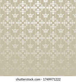Silver Royal Background Wallpaper Texture Pattern Stock Illustration ...