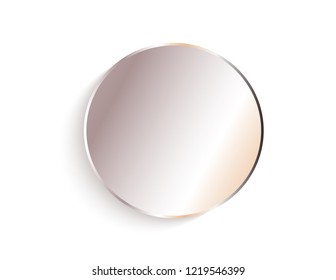 Silver Sticker Isolated Stock Vector (Royalty Free) 1219546399 ...