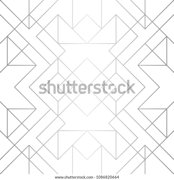Silver Texture Seamless Geometric Pattern Silver Stock Vector (Royalty ...