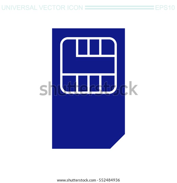Sim Card Symbol Stock Vector (Royalty Free) 552484936 | Shutterstock