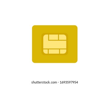 Sim Sign Vector Illustration Sim Card Stock Vector (Royalty Free ...