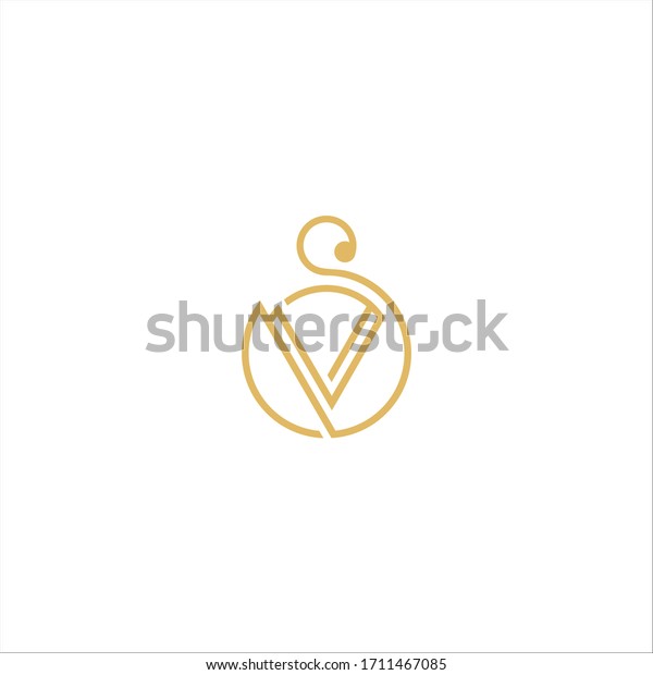 Simpel Sv Logo Icon Vector Design Stock Vector (Royalty Free ...