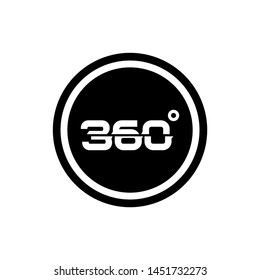 Simple 360 Degree Logo Design Vector Stock Vector (Royalty Free ...