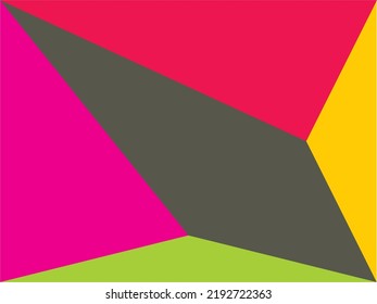 Simple Abstract Background 4 Colors On Stock Vector (Royalty Free ...