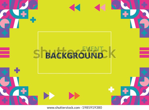 Simple Abstract Background Light Green Color Stock Vector (Royalty Free ...