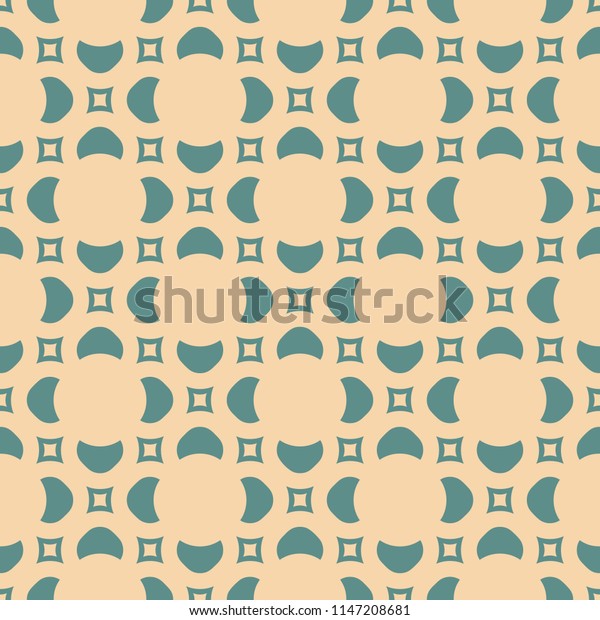 Simple Abstract Floral Texture Vintage Geometric Stock Vector (Royalty ...