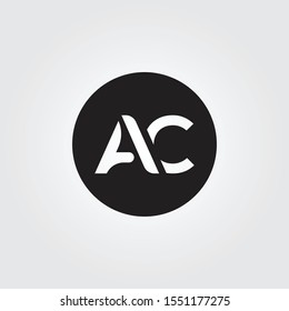 Simple Ac Letter Logo Creative Letter Stock Vector (Royalty Free ...