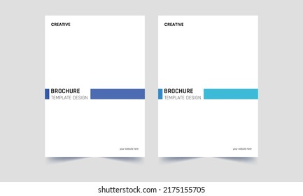 Simple Amazing Brochure Cover Design Template Stock Vector (Royalty ...