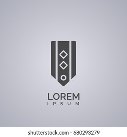 Simple Army Ranks Icon Stock Vector (Royalty Free) 636398342