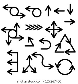 Checkmarks Checkboxes Arrows Drawn Chalk Doodled: vector de stock ...